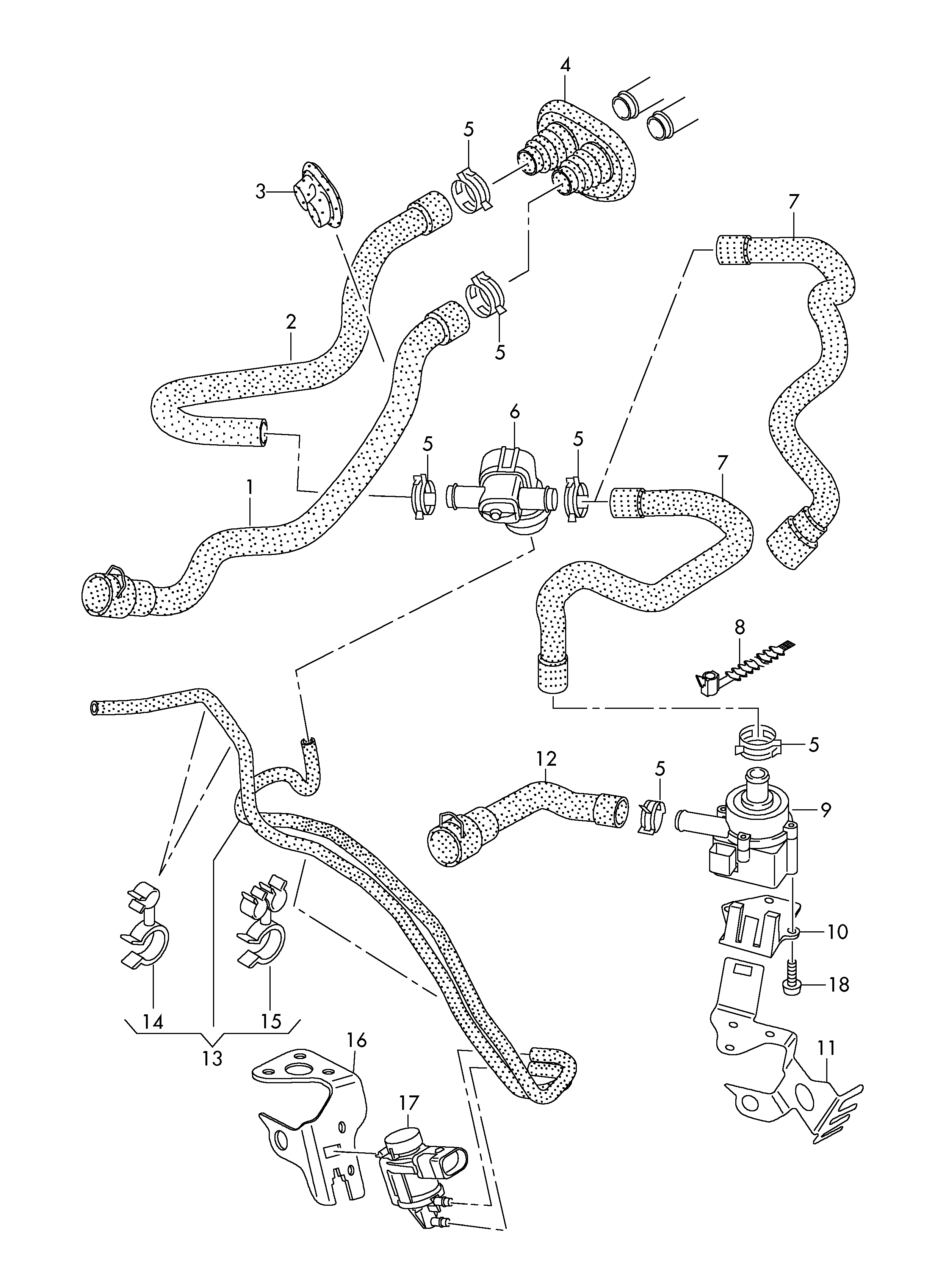 Audi n90687001 for AUDI A4 Audi A4 (2009 - 2015) Applicability