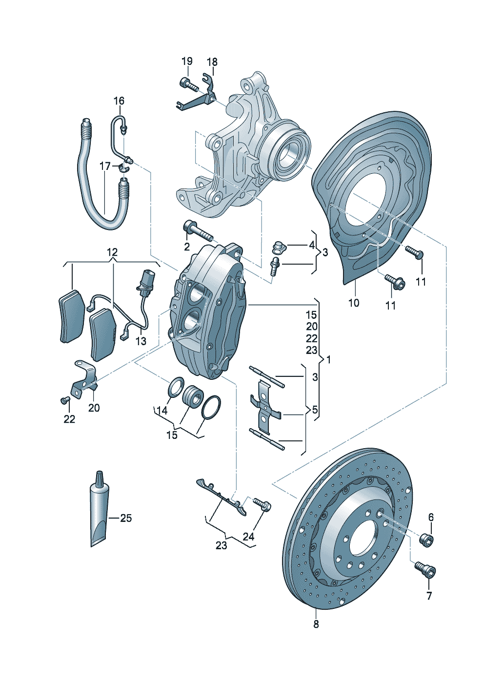 Original catalogs of auto parts.