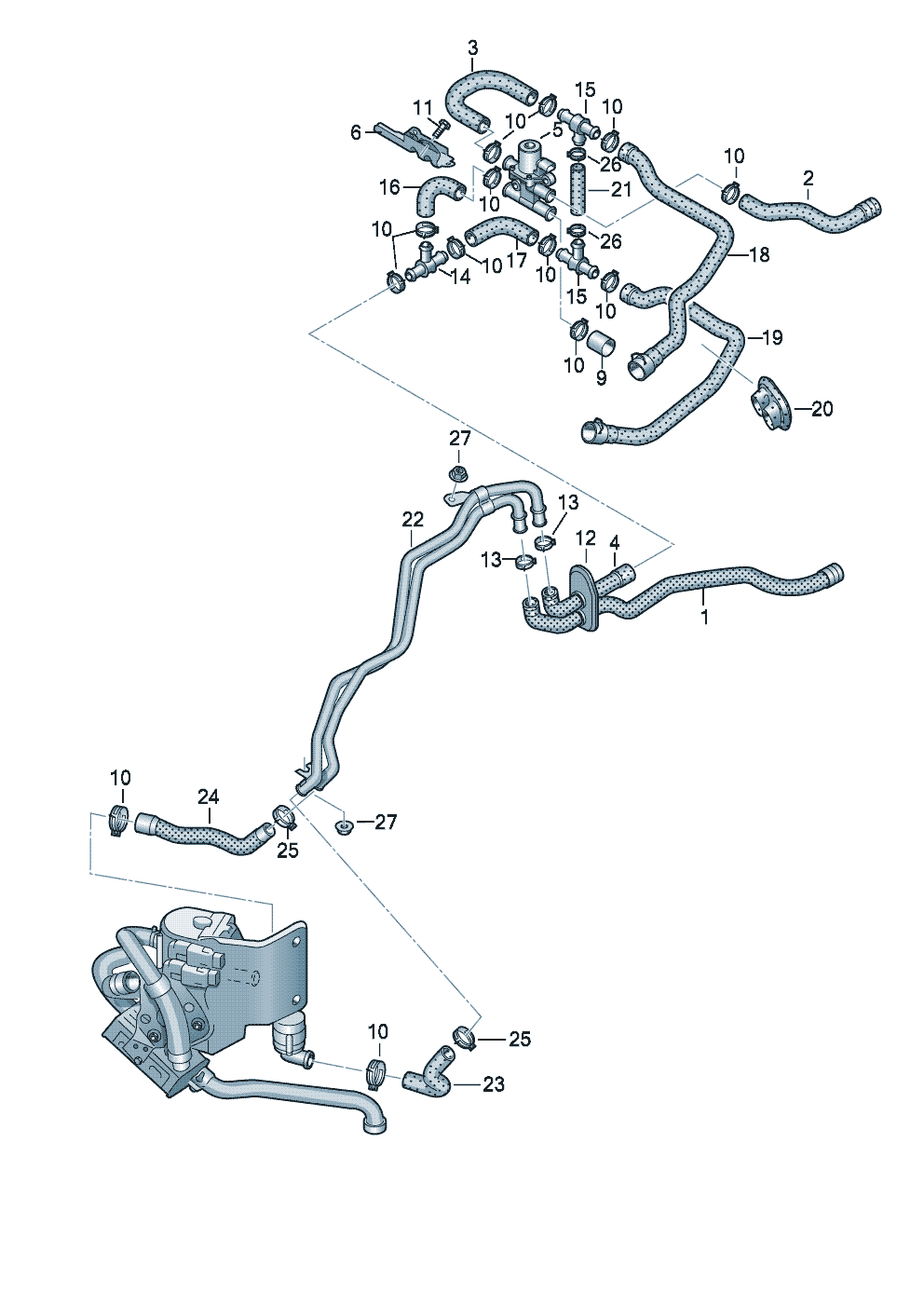 Audi n90687001 for AUDI A4 Audi A4 (2009 - 2015) Applicability