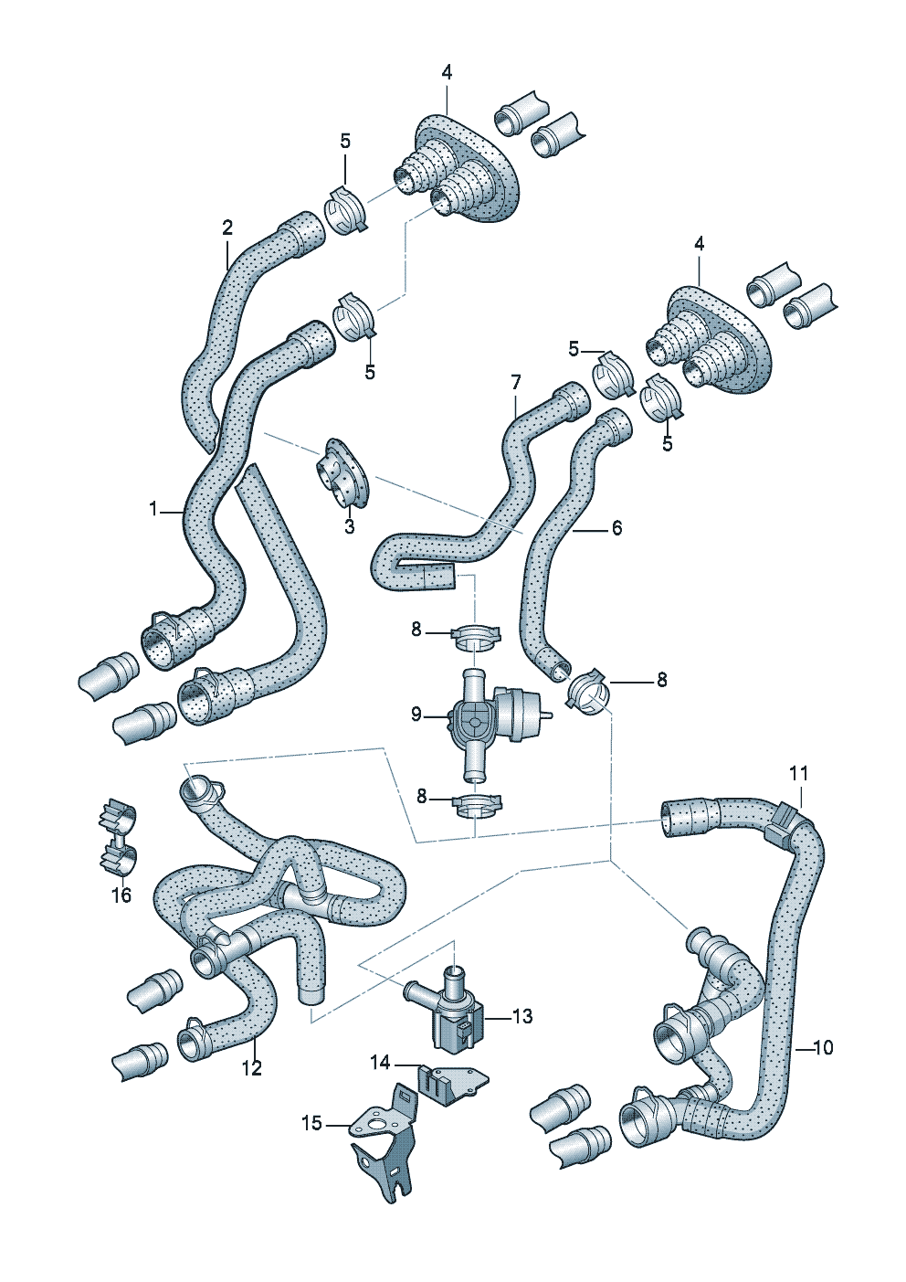 Audi n90687001 for AUDI A4 Audi A4 (2009 - 2015) Applicability