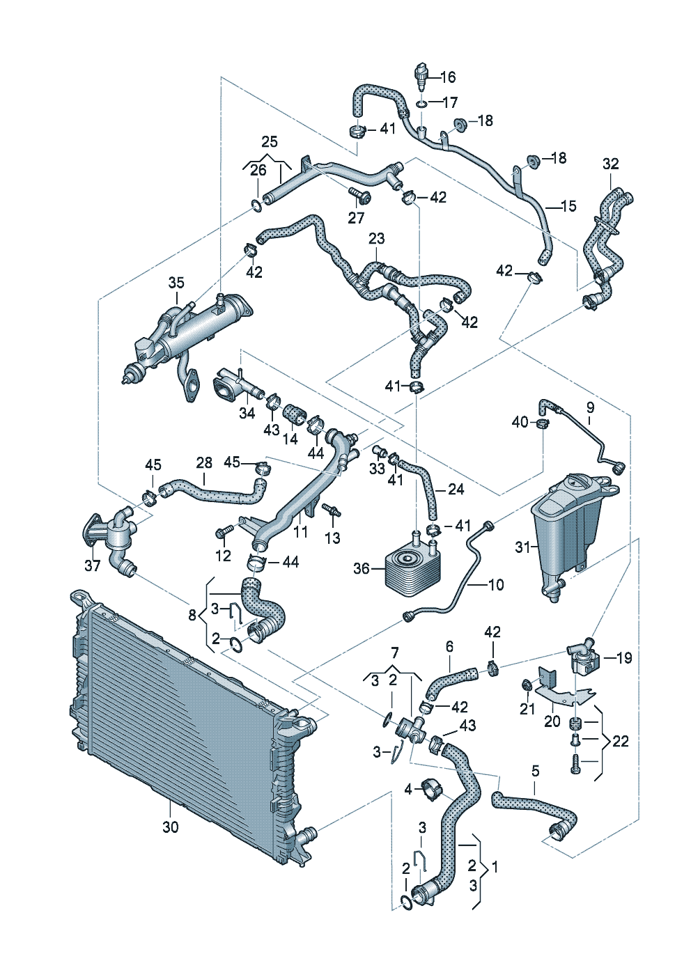 Audi n90687001 for AUDI A4 Audi A4 (2009 - 2015) Applicability