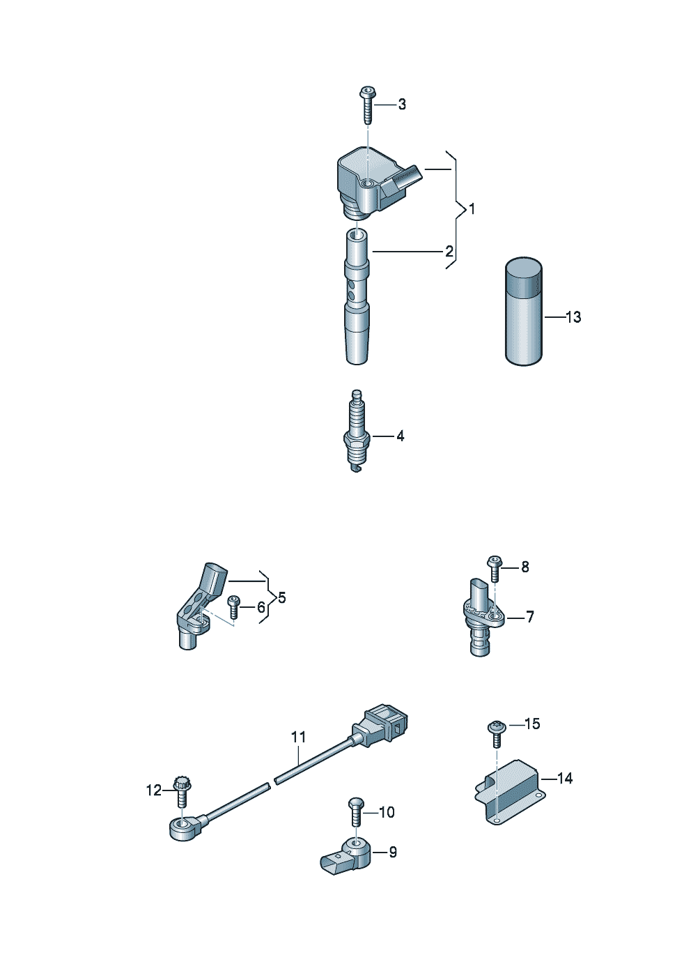Original catalogs of auto parts.