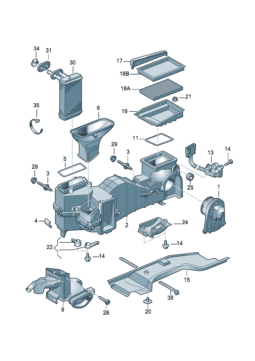 fan per Volkswagen Beetle Beetle (2002 - 2005)