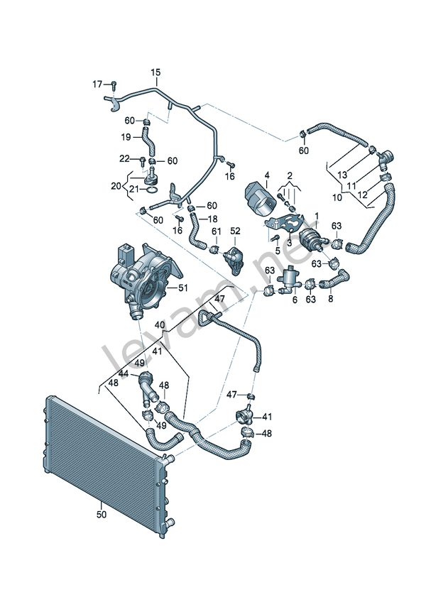 Volkswagen 5qf122157f for VOLKSWAGEN Tiguan Tiguan (2019 - 2021 ...