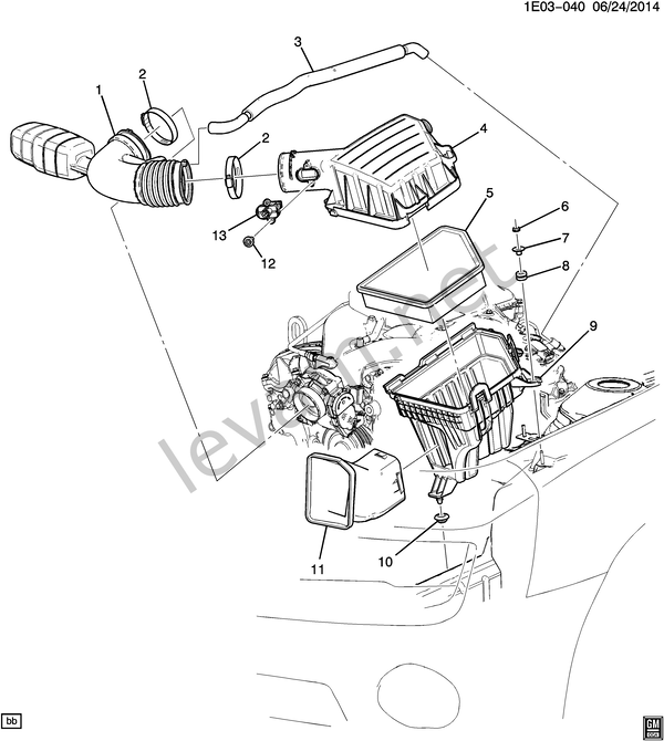 كتالوجات الأصلي من قطع غيار السيارات.