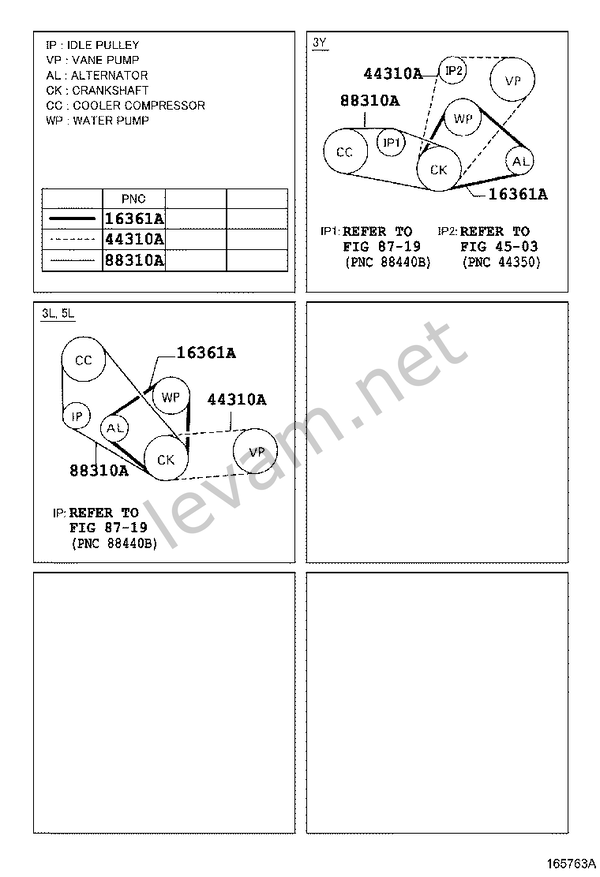 V-BELT for Toyota DYNA DYNA 150
